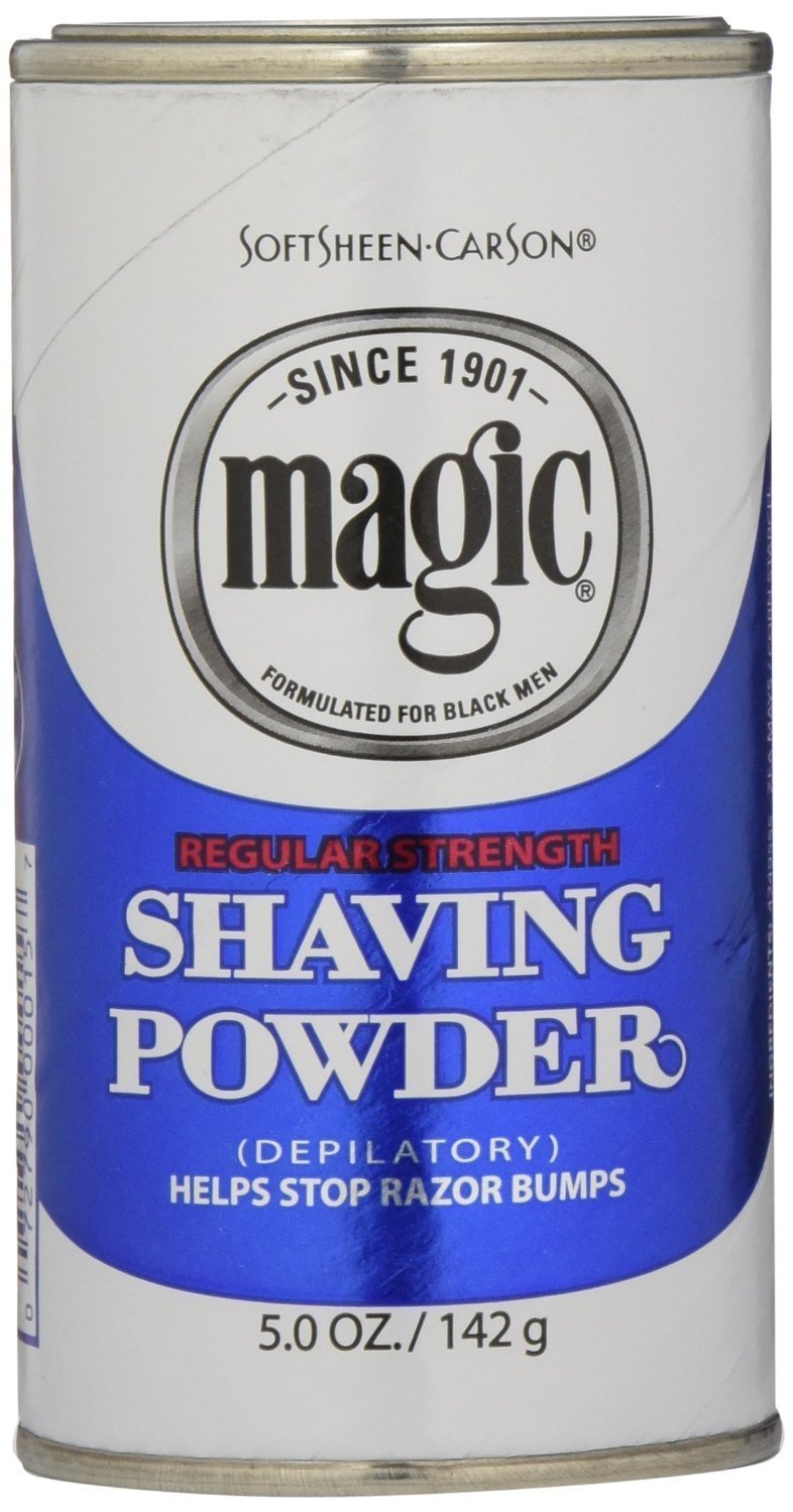 Magic Blue Shaving Powder 5 oz. Regular Depilatory 6 pack