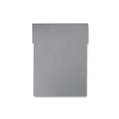 BCW Collectible Card Bin Partitions -Gray | Dividers for BCW Card Bins & 6 Drawer Card Catalog | Divide and Organize Your Trading Card Collection | Visible Sections, Adhesive Label-Friendly