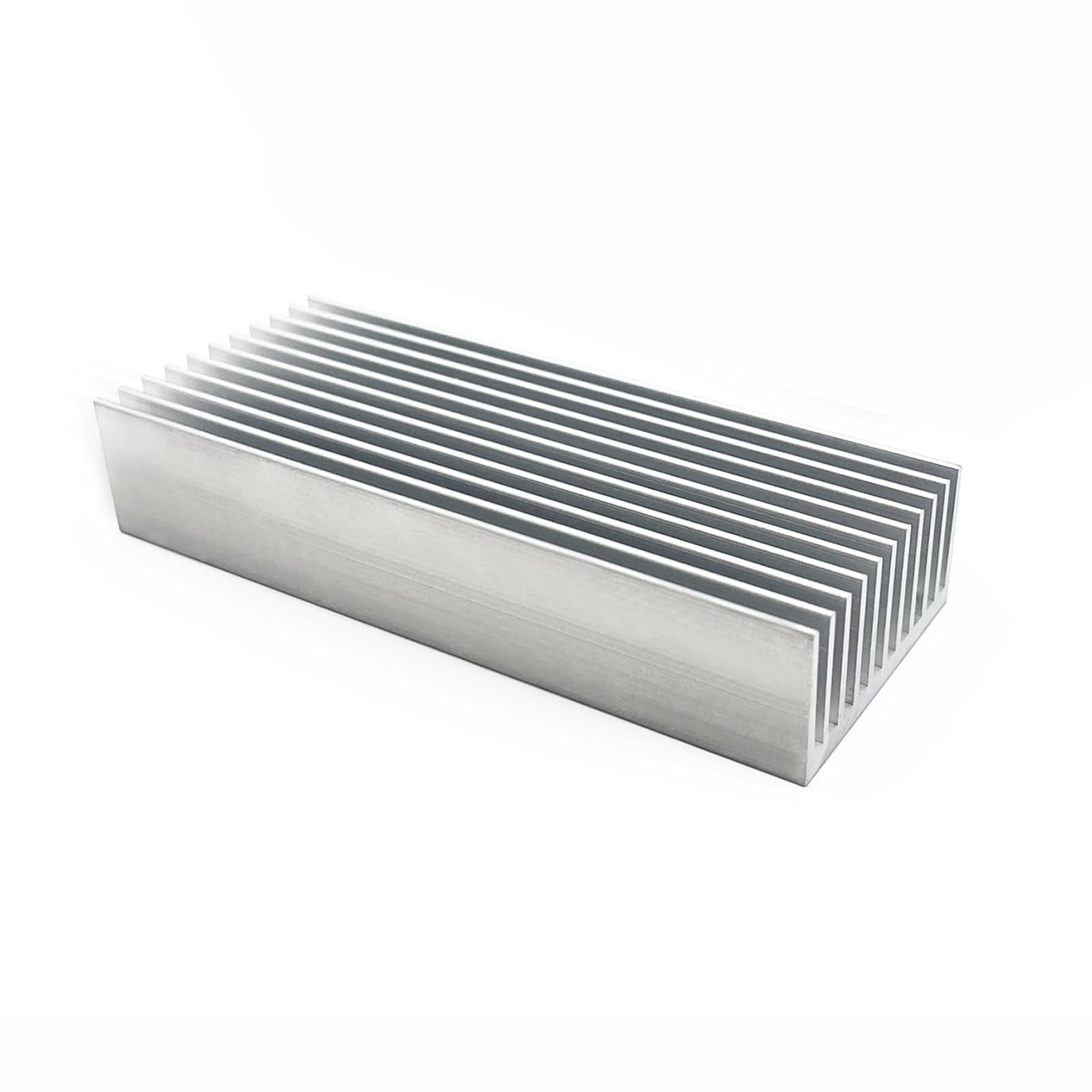 Awxlumv 2Pcs Aluminum Heatsink 100 x 40 x 20mm/ 3.94x1.57x0.79 inch Heat Sink Chipset Diffusion Cooling Fin Comb Heat Sinks Cooler for LED Peltier Thermal Module Tec1-12706 High Power Amplifi