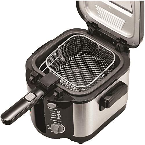 Brentwood Electric Appliances DF-720 8-Cup Deep Fryer, Silver