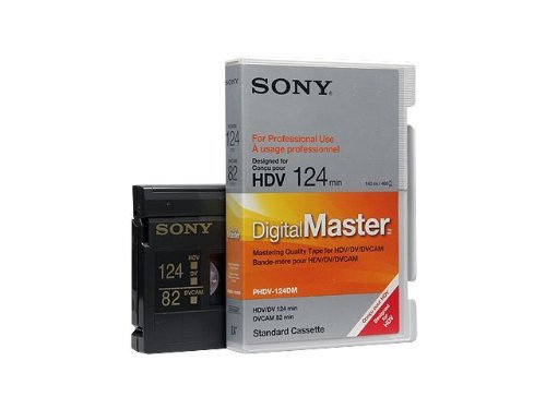 Sony PHDV-124DM 124 Min Digital Master HDV DVCAM Tape