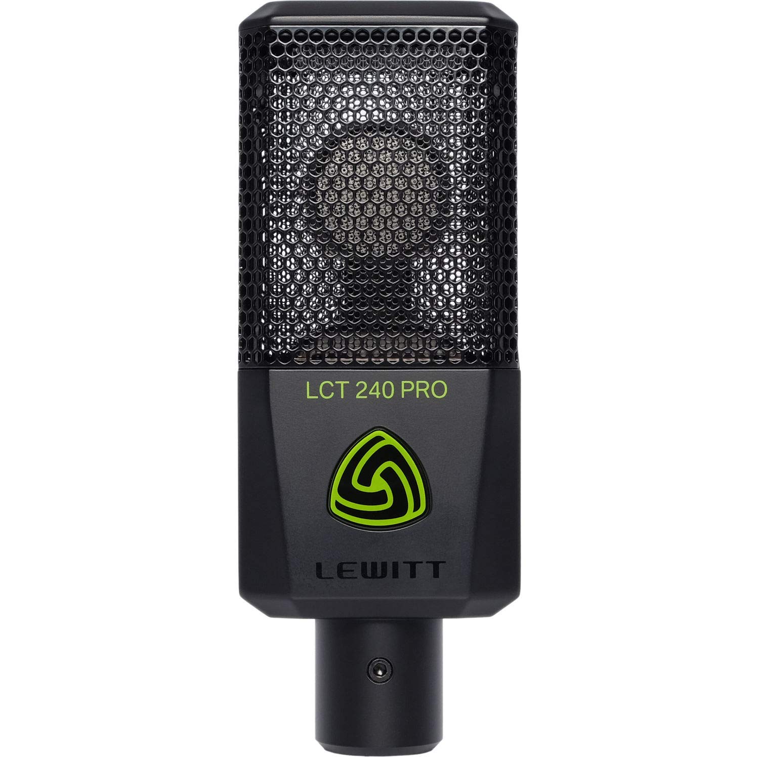 Lewitt LCT-240 Pro Condenser Microphone (Black) with 20' XLR-XLR Cable & Pop Filter Bundle