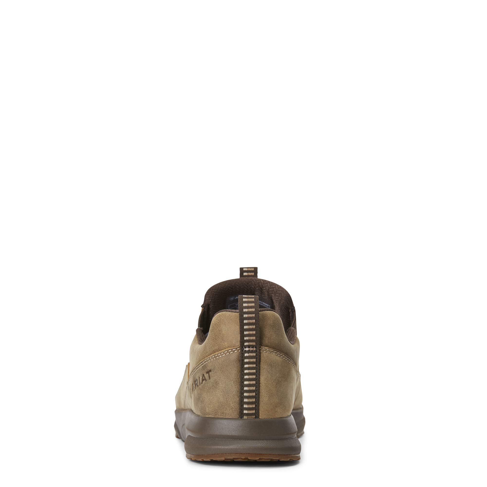 Ariat Men's Spitfire Slip On Western Boot, Brown Bomber, 14EE