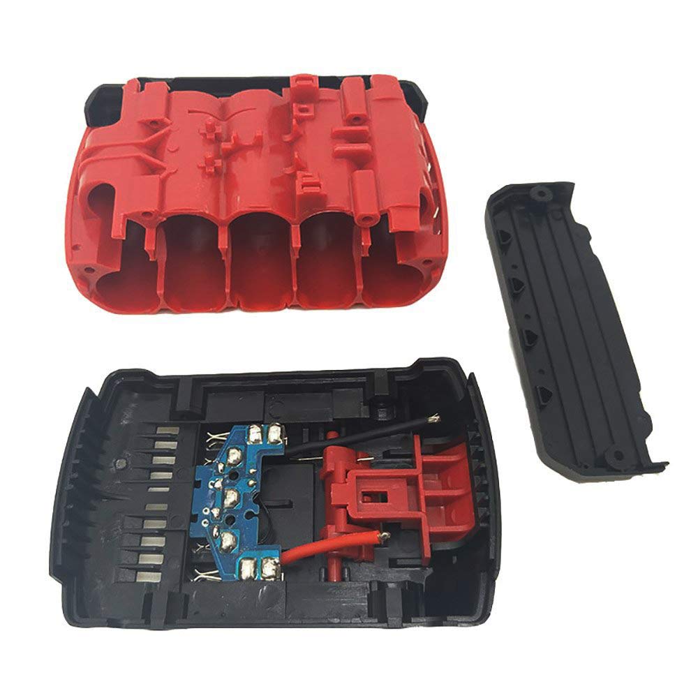 AuthFrank Power Tool Battery Plastic Shell Replacement Case for Bosch 18V Cover (No Cells Inside) BAT618