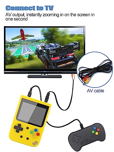 Fadist Handheld Game Console, Portable Retro Game Console, Built in 500 Classic Games,IdeIdeal Gift for Kids, Friend