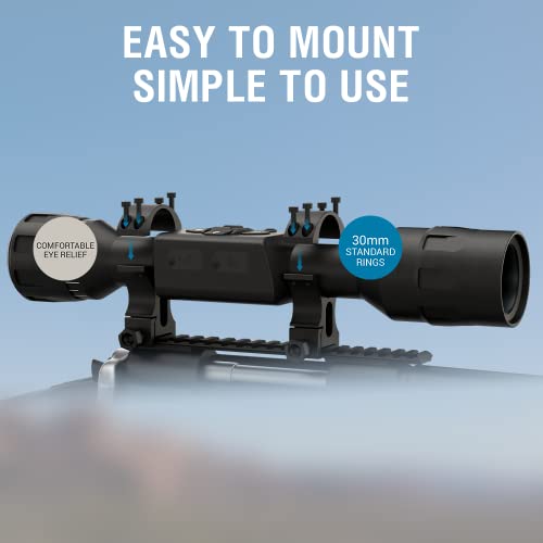 ATN X-Sight LTV 3-9x Ultra Light Day/Night Hunting Scope w/ QHD+Sensor, Video Record, 10hrs+ Battery Power