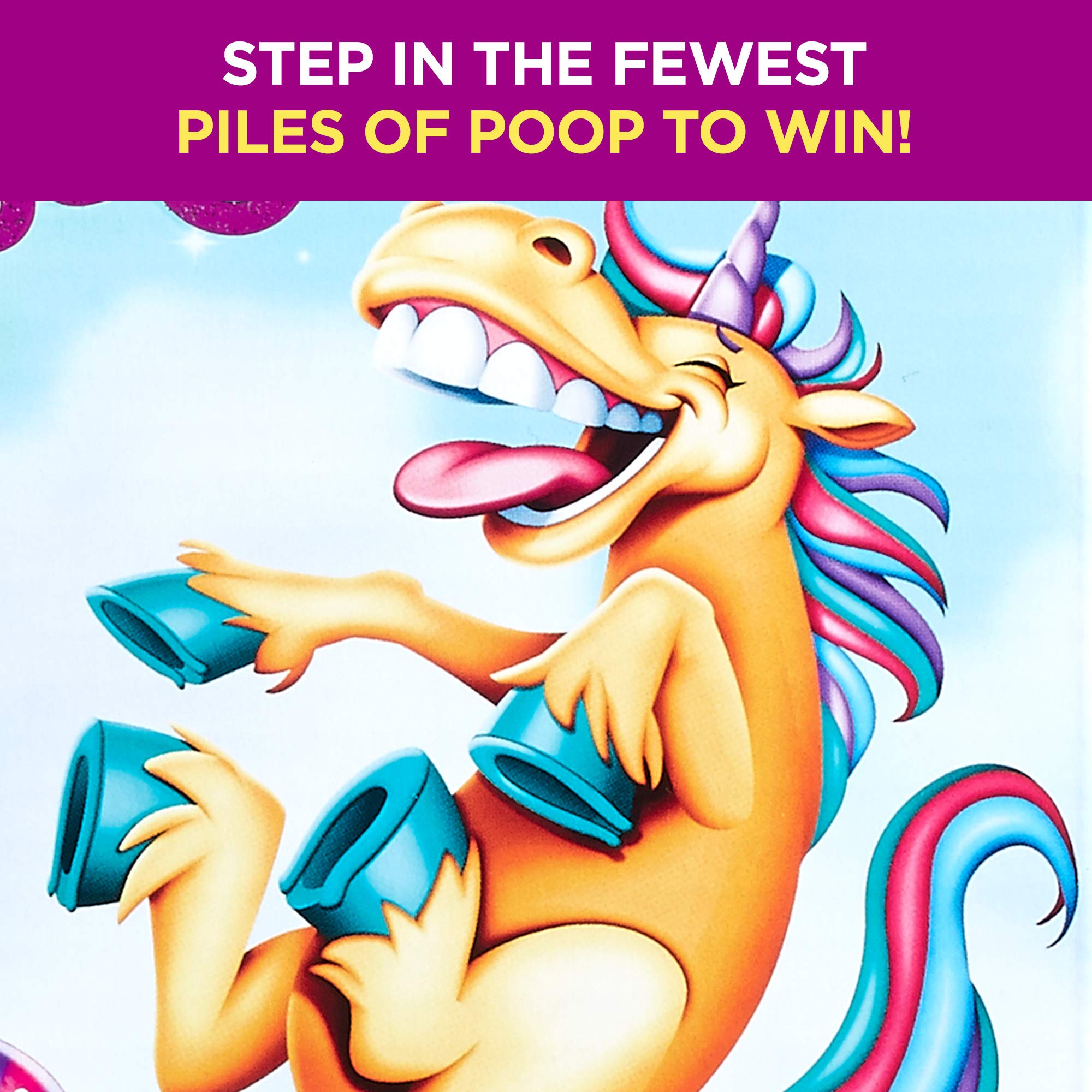 Hasbro Gaming Don’t Step in It Game, Unicorn Edition (Amazon Exclusive), 4 Years & up