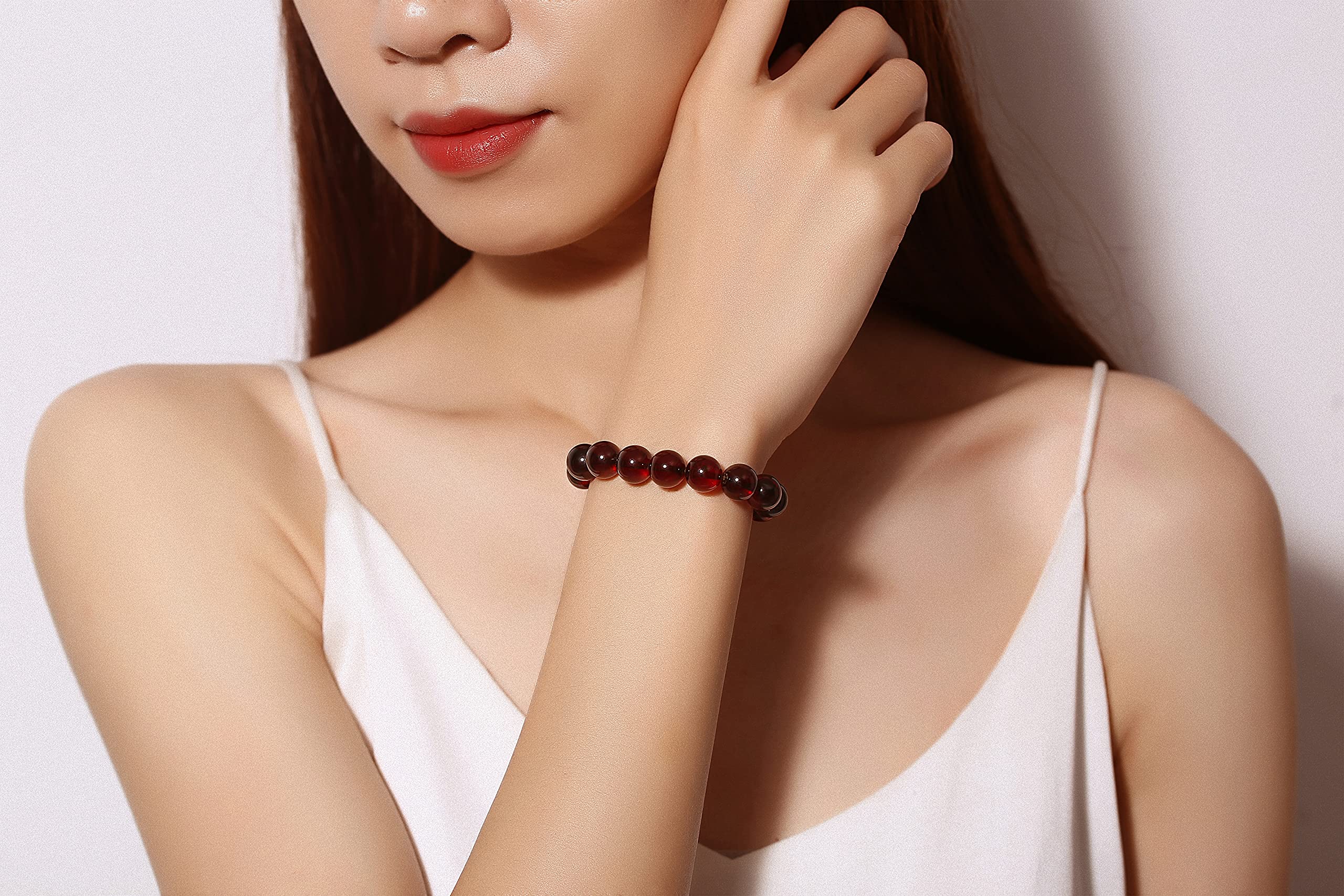 Baltic amber bracelet for women Size10mm 7inches Amber bracelet