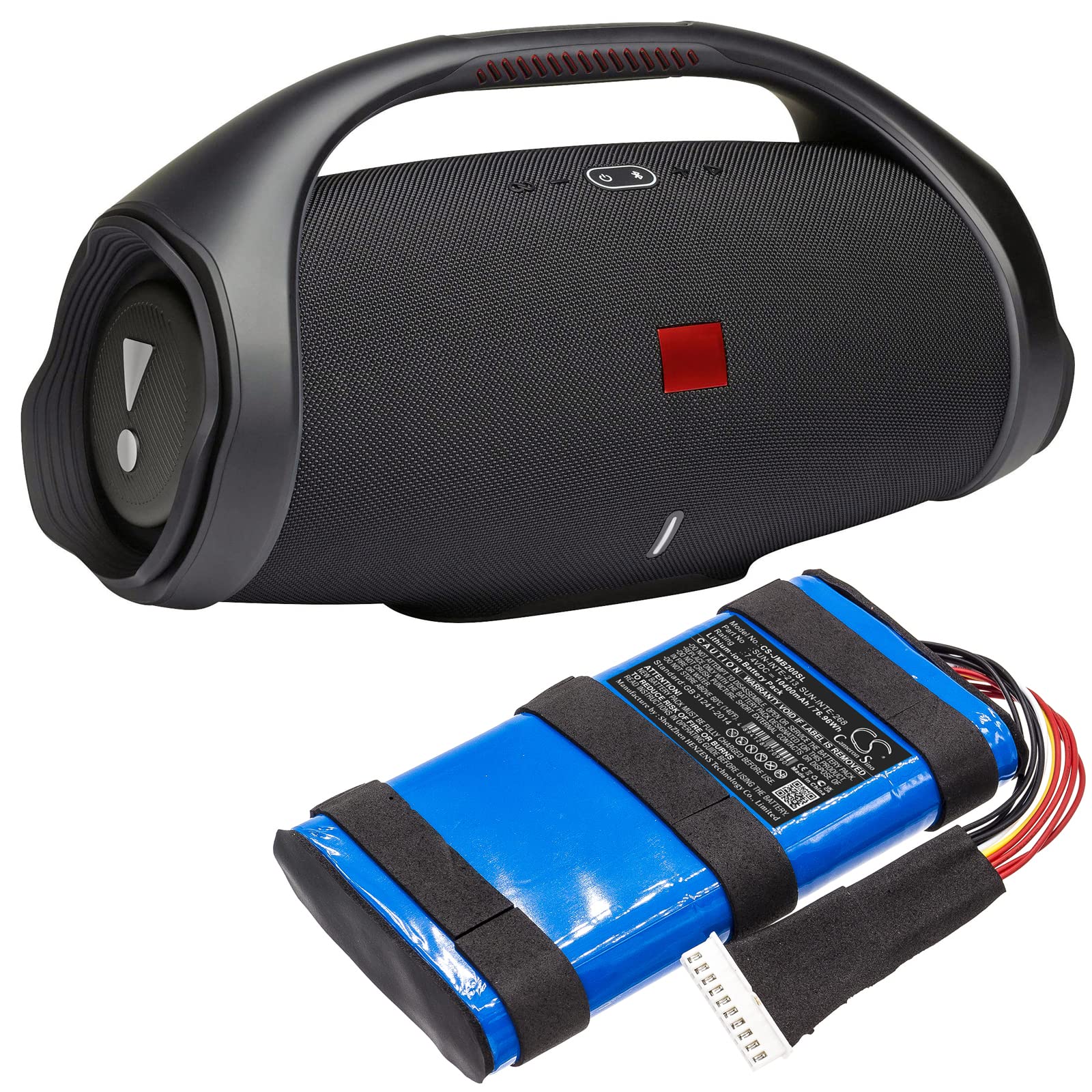 Cameron Sino New 10400mAh / 76.96WhReplacement Battery Fit for JBL Boombox 2 SUN-INTE-213, SUN-INTE-268