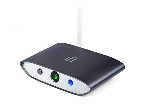iFi Zen Blue HiFi Bluetooth Receiver Desktop DAC/Adapter - Wireless Input/Outputs - Optical/Coaxial/SPDIF/RCA / 4.4 Balanced - Audio System Upgrade (Unit Only)