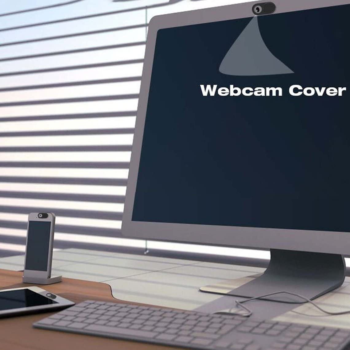 Greewen Webcam Cover Camera Privacy ion Cover Phone Computer Lens Privacy Cover, Black