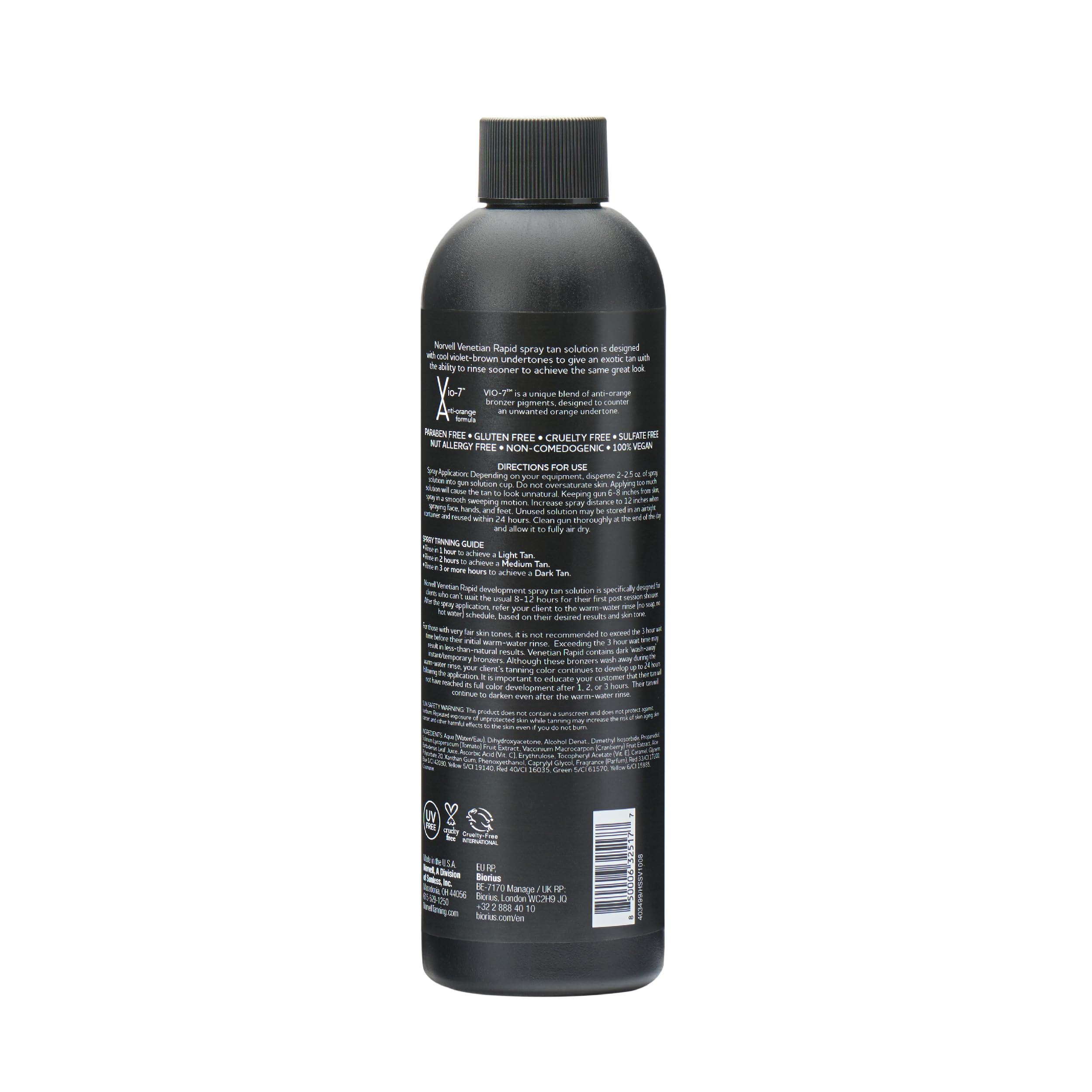 Norvell Premium Sunless Tanning Solution - Venetian One, 8 fl.oz.