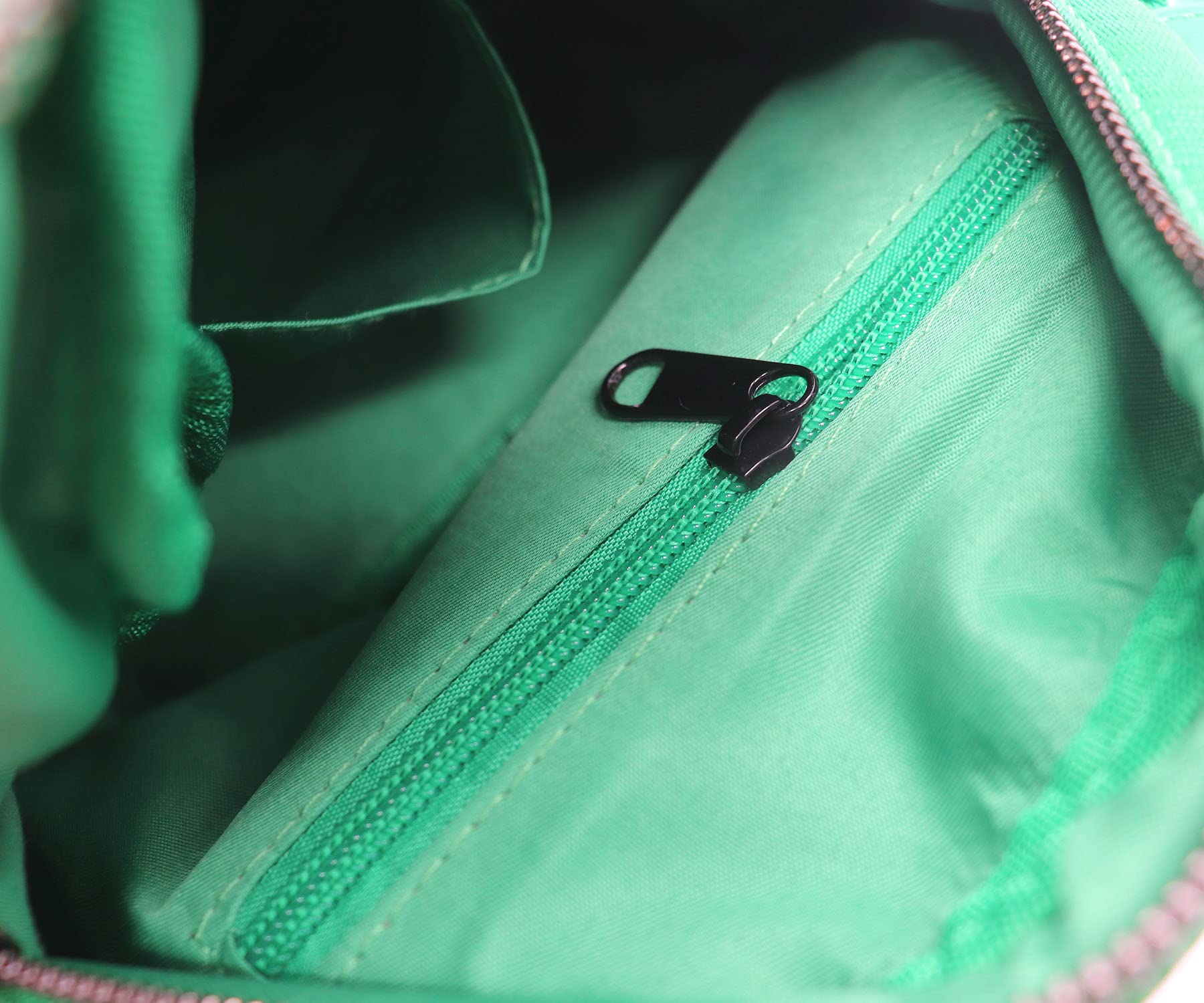 CAMSTIC Trendy Everyday Zippered Shell Crossbody Bag for Women (Green)