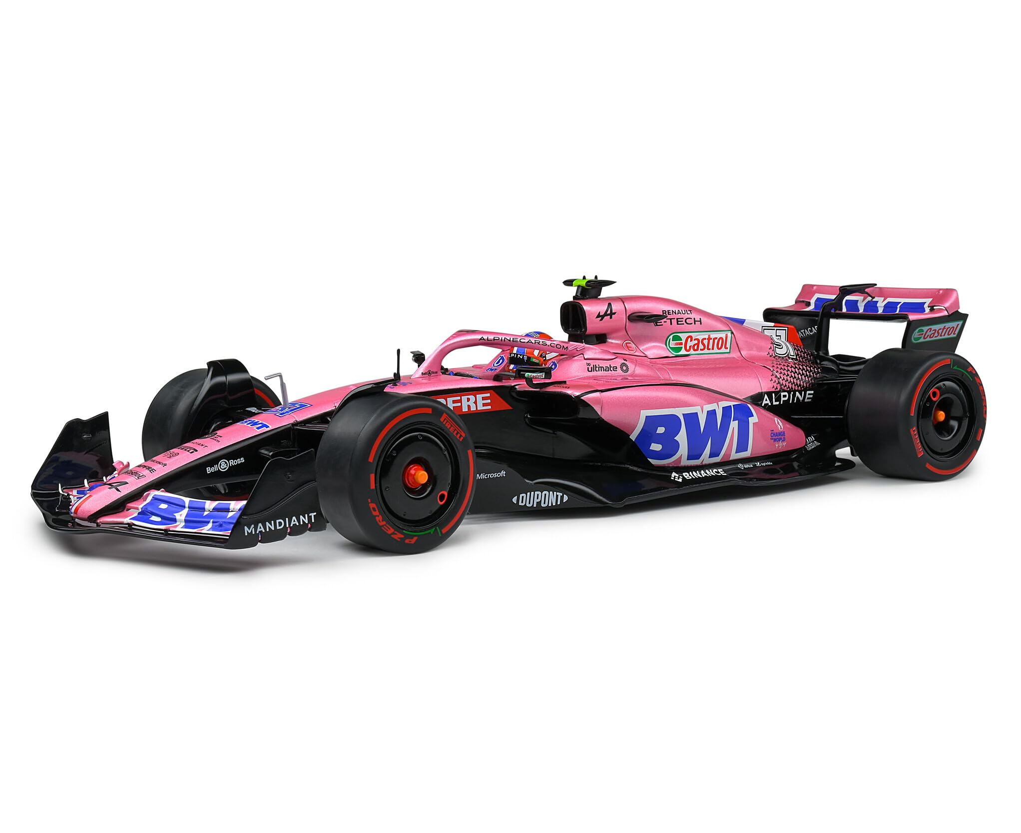 Alpine A522#31 Esteban Ocon BWT Formula One F1 Saudi Arabian GP (2022) "Competition Series 1/18 Diecast Model Car by Solido S1808802
