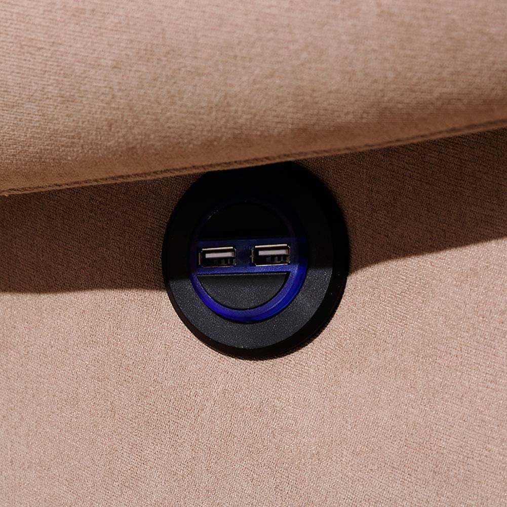 AYNEFY Electric Sofa Button, Electric Recliner Chair Sofa Replacement Button Lift Chair Hand Control Handset with Dual USB Charging Interface Smart Home