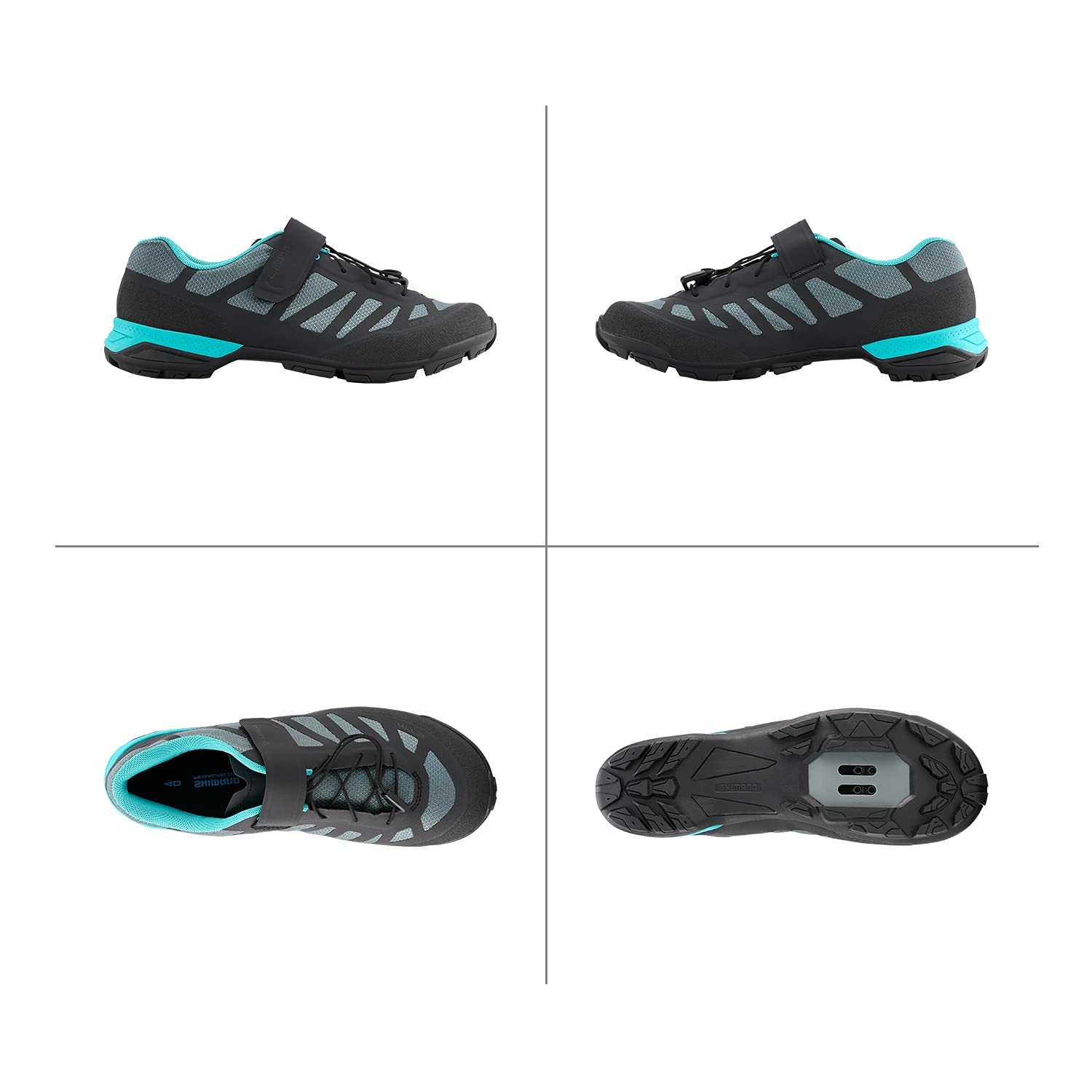 SHIMANO SH-MT502W Versatile & High-Performance Women’s Touring Shoe, Gray, 7.5-8