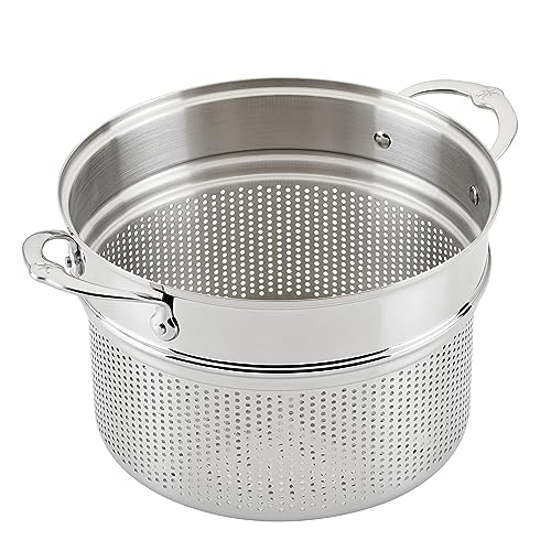 Hestan Provision Cookware, Pasta Insert, Stainless Steel