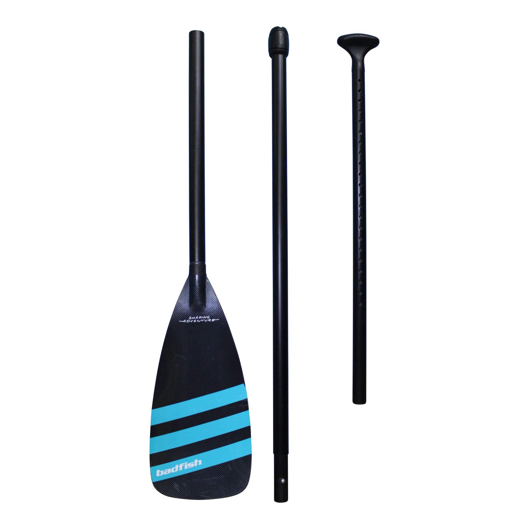 Badfish Monarch Inflatable Stand Up Paddle Board | SUP w/Paddle, Backpack Travel Bag, Pump, Fixed Fins, & Coiled Leash