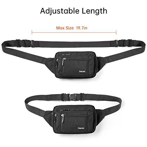 FREETOO Fanny Pack Extender Belt Adjustable Strap with Length 19.7 Inches Extension, Only for freetoo Black Waist Bag Gray-green Waist Pack