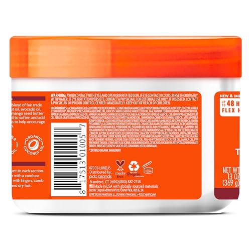 Cantu Moisturizing Twist & Lock Gel with Shea Butter for Natural Hair, 13 oz