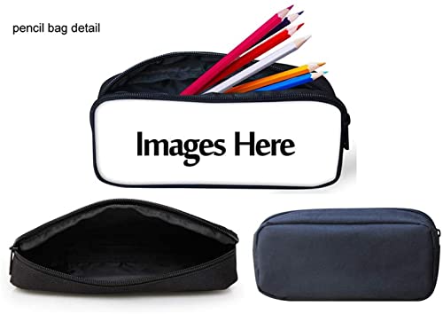 Coloranimal 3 Sets Shoulder School Bag+Lunch Bag+Pencil Bag for Kids Children