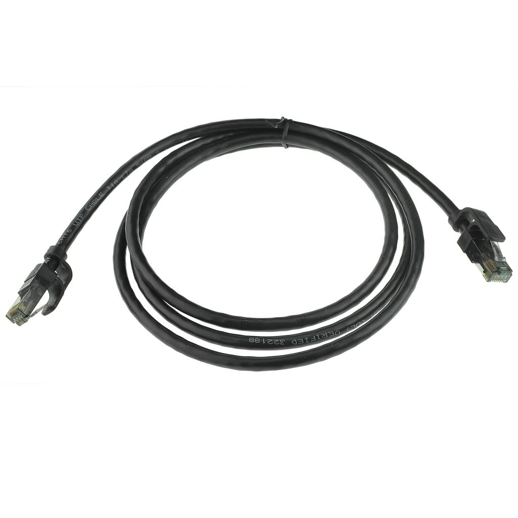 Mediabridge CAT6 Ethernet Patch Cable (15 ft) RJ45 Connectors with Gold Plated Contacts (10gbps)