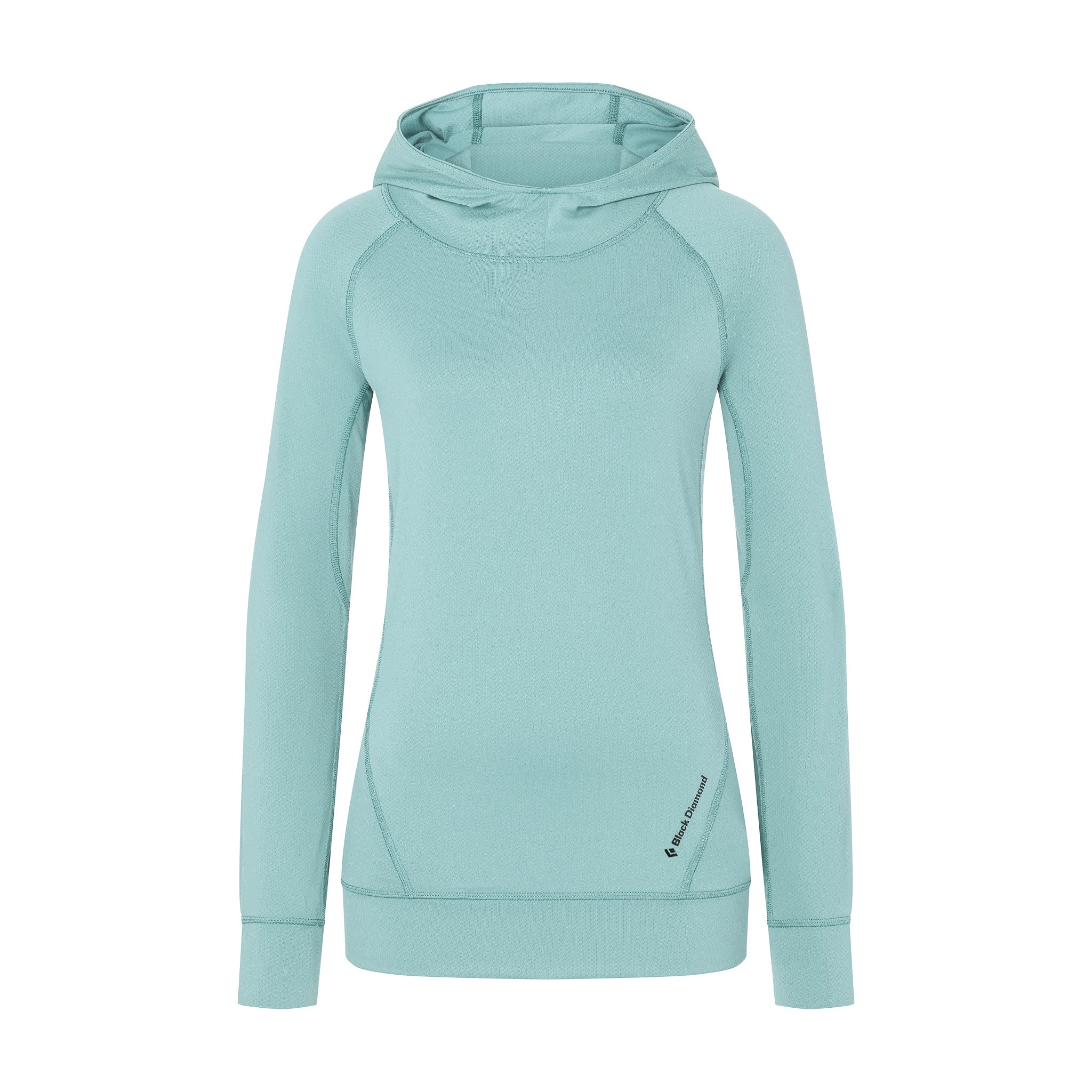 BLACK DIAMOND Equipment - Women's Alpenglow Hoody (as1, alpha, l, regular, regular, Blue Ash)
