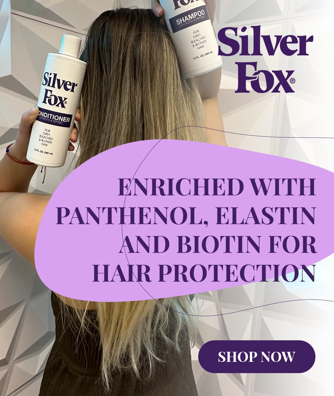 Silver Fox Extra Body Shampoo - 12 fl.oz