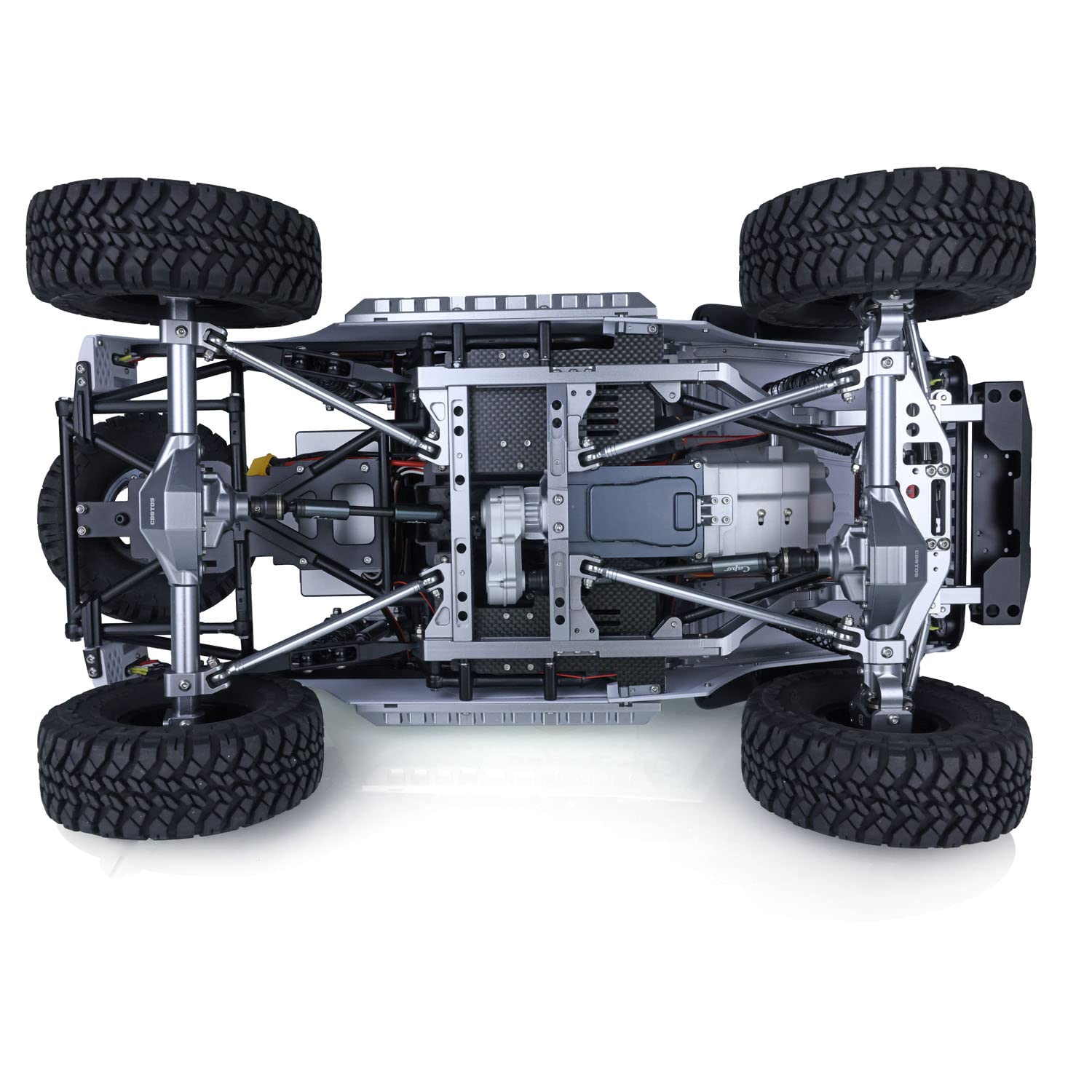Capo JKMAX Metal Chassis 1/8 RC Crawler Car Assembled Model ESC Motor Radio GT5