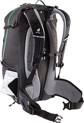 DEUTER Unisex – Adult's Trans Alpine 30 Bicycle Backpack, Black, 30 l