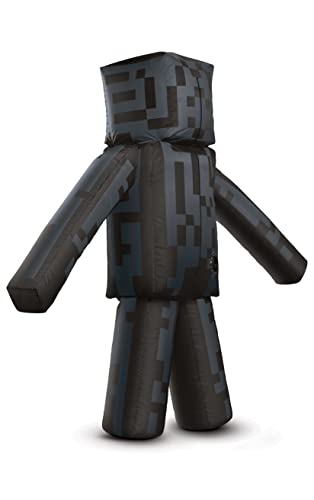 Enderman Costume, Inflatable Minecraft Costumes for Kids, Child Size Fan Operated Expandable Blow Up Suit Black