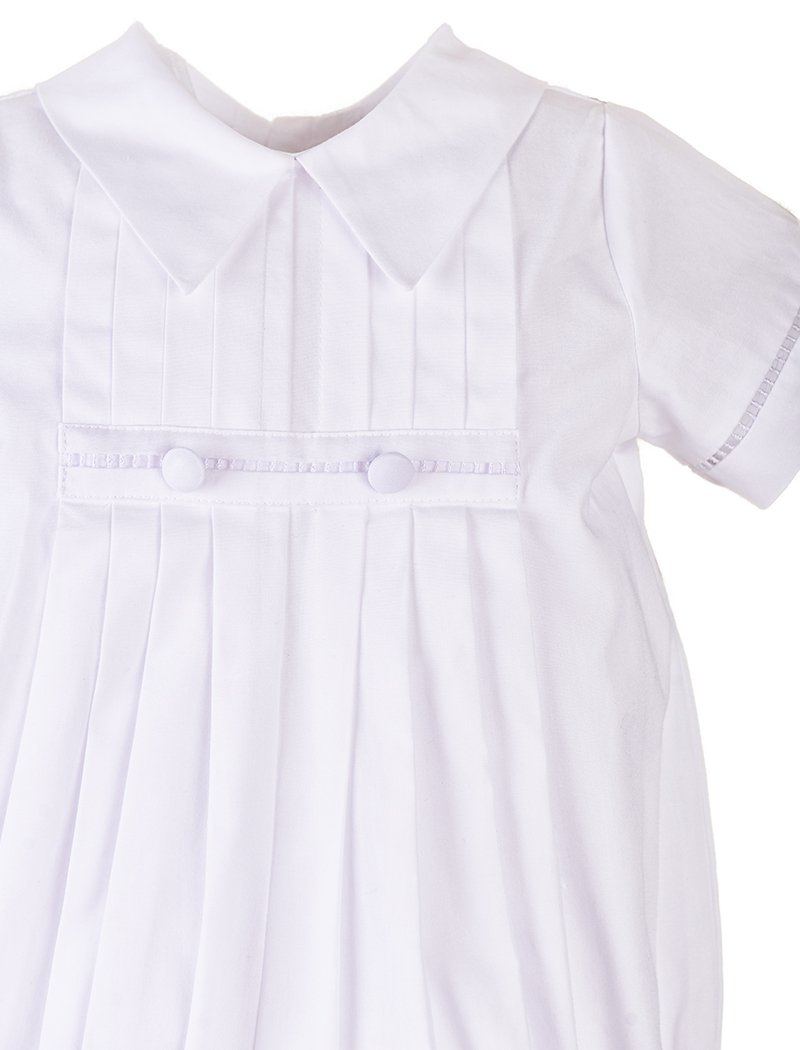 One Small Child David 9 Months Christening Baptism Blessing Outfit for Boys White