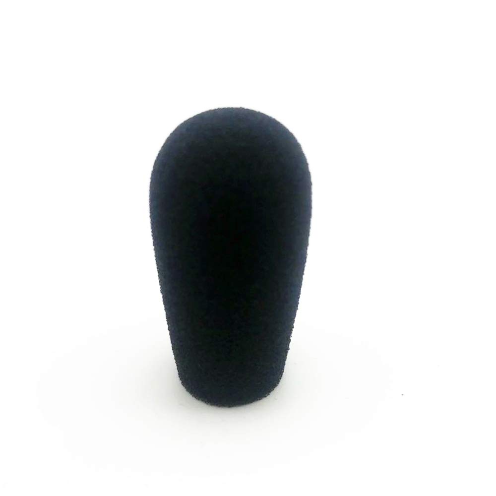 LINHUIPAD 10 Pack Microphone Cover Mic Muff Compatible with Telex 750/760/850 Windscreen Foam Covers Pilot Aviation Headset Microphone Pop Filter