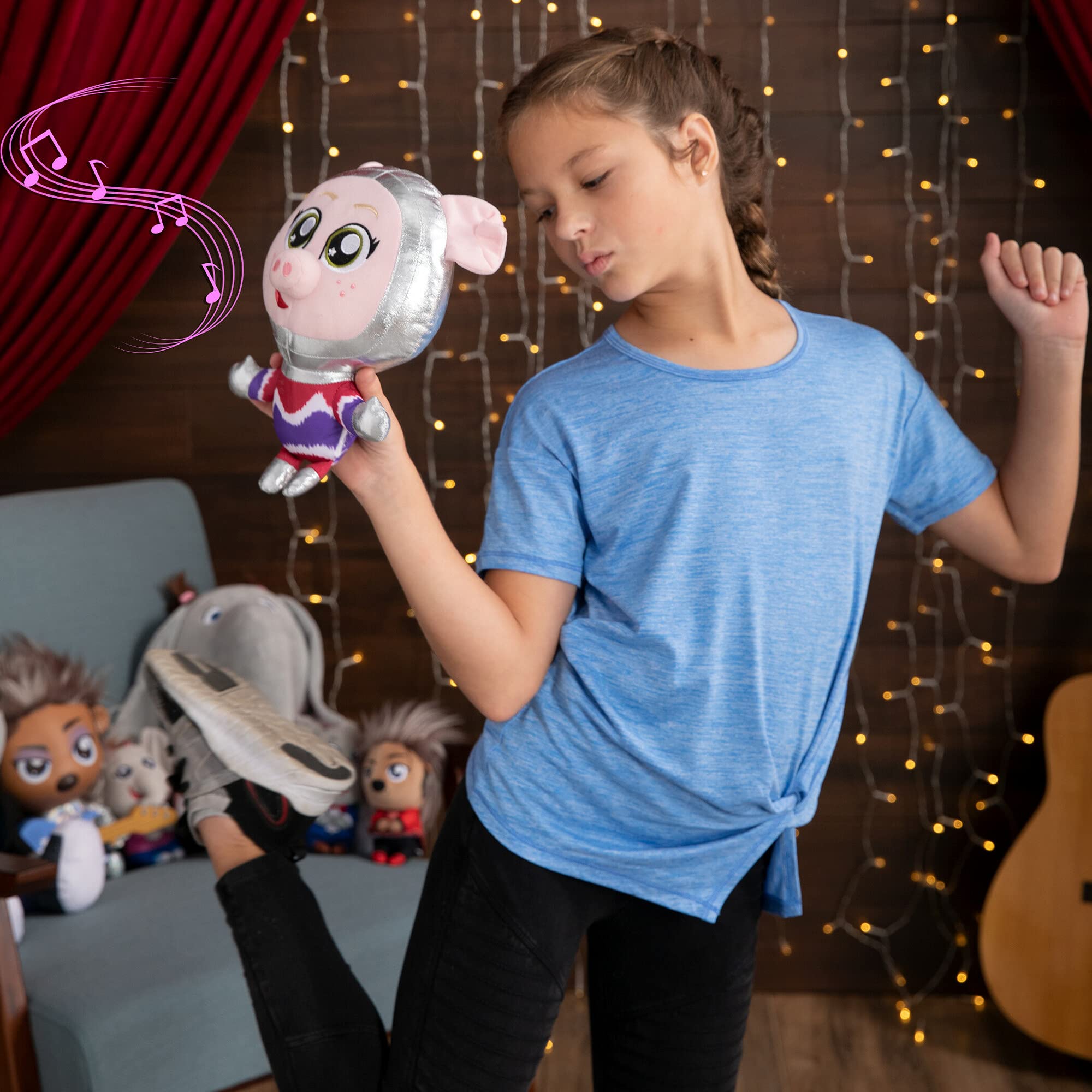 Sing 2: Singing Rosita Plush Toy β Cuddly Interactive Toy β 10β Tall