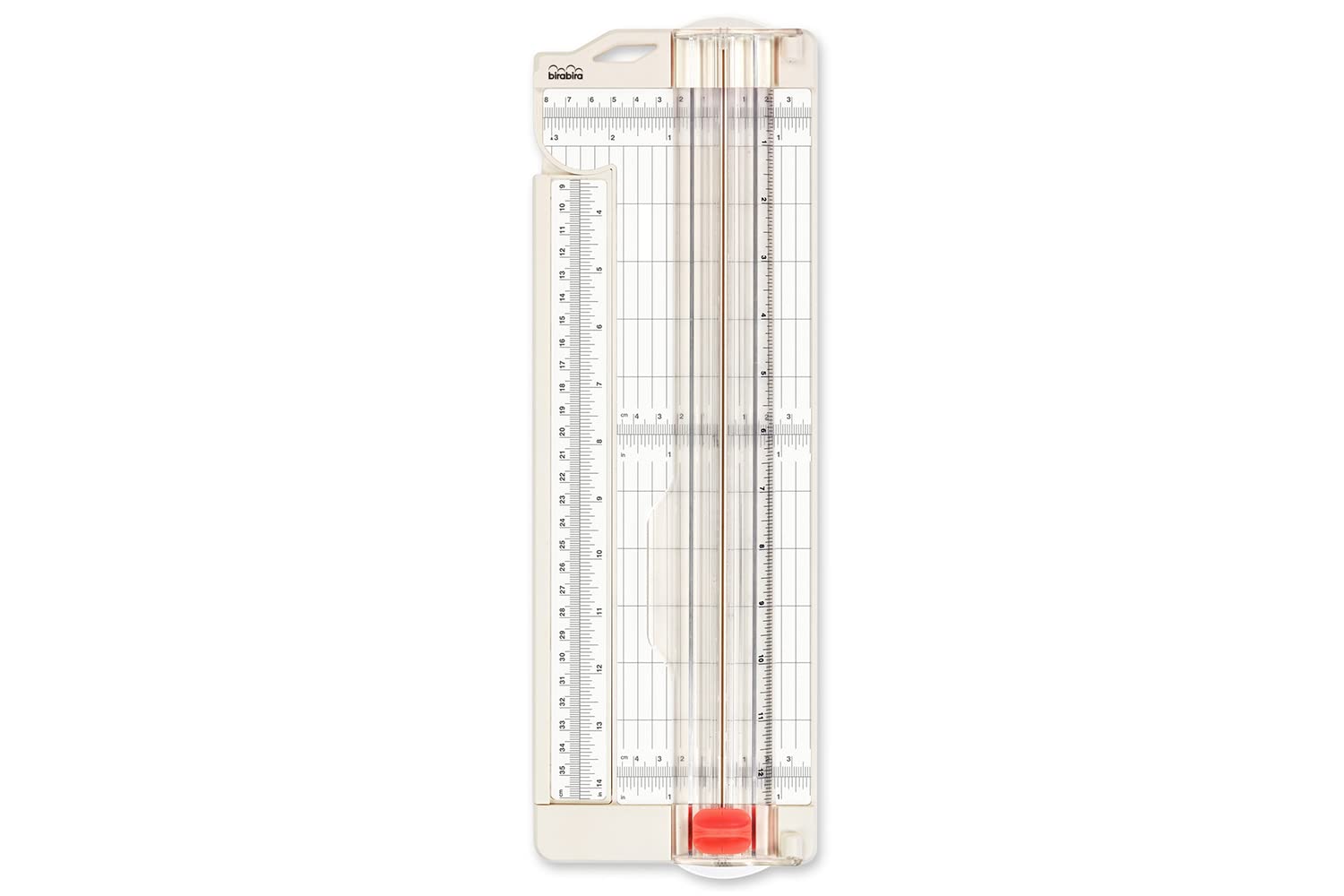 Bira Craft Paper Trimmer with Swing-Out Arm, 12" x 3" Base for Coupons Craft Paper and Photos