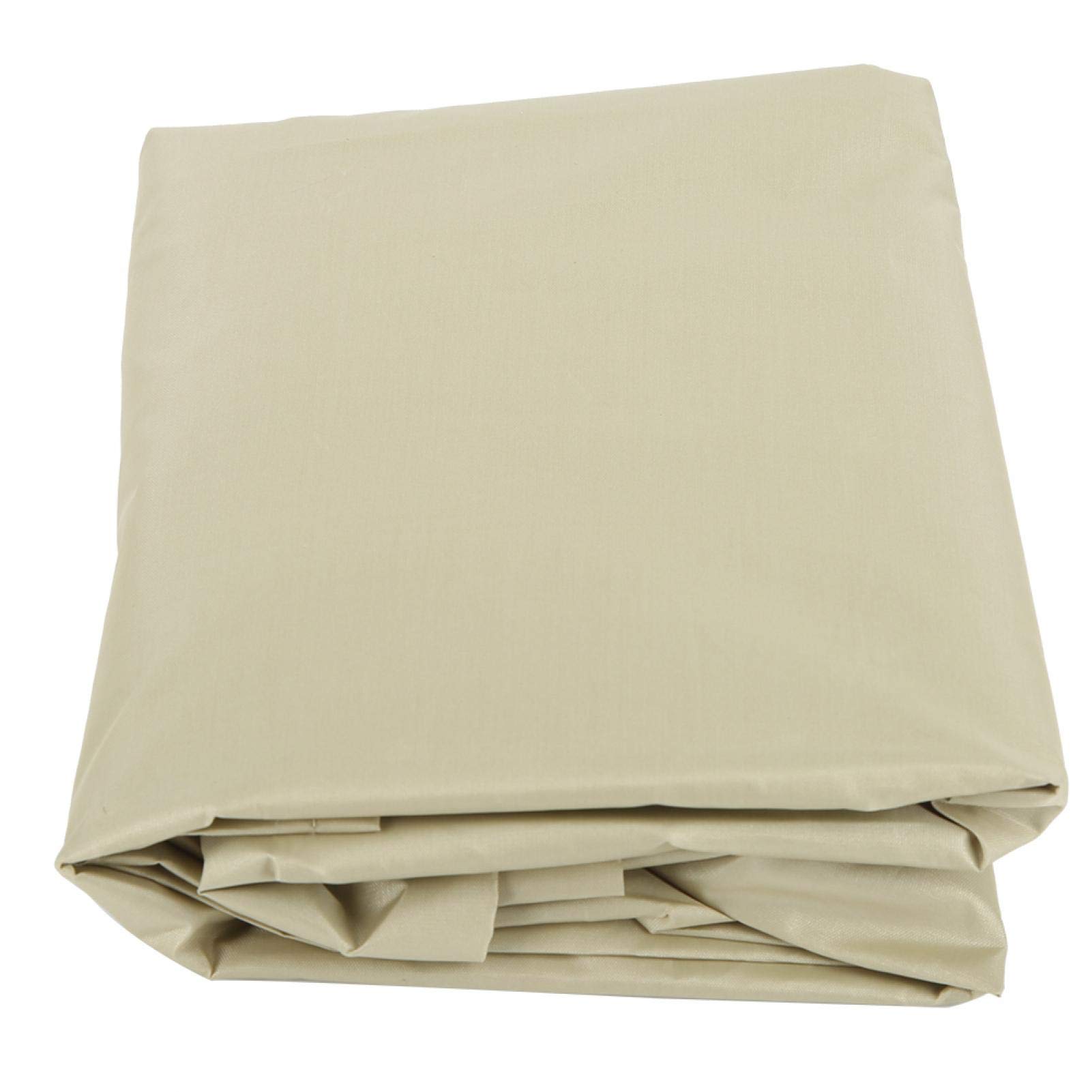 Outdoor Swing Cushion Cover, 3 Seater Replacement Swing Seat Pads Cushion for Patio Garden Yard Swing Chair(Beige)