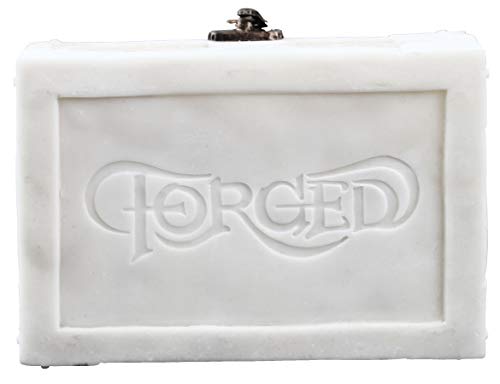 Forged Dice Co. Mimic Chest Dice Storage Box - Holds up to 5 Sets of Polyhedral Dice or 35 Dice - Compatible with Dungeons & Dragons