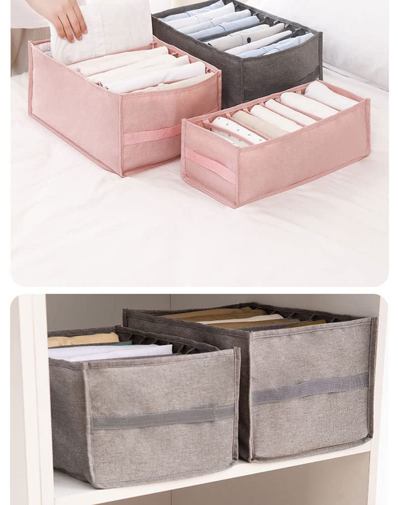 PINK - Shirt Organizer Clothing Storage Drawer Storage