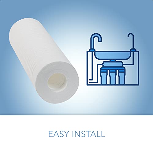 CFS β 2 Pack Universal Fine/Normal Sediment Water Filter Cartridges Compatible with AP110 Models, AO-WH-PREV-R2 β Remove Bad Taste & Odor β Whole House Replacement Filter Cartridge β 5 Micron