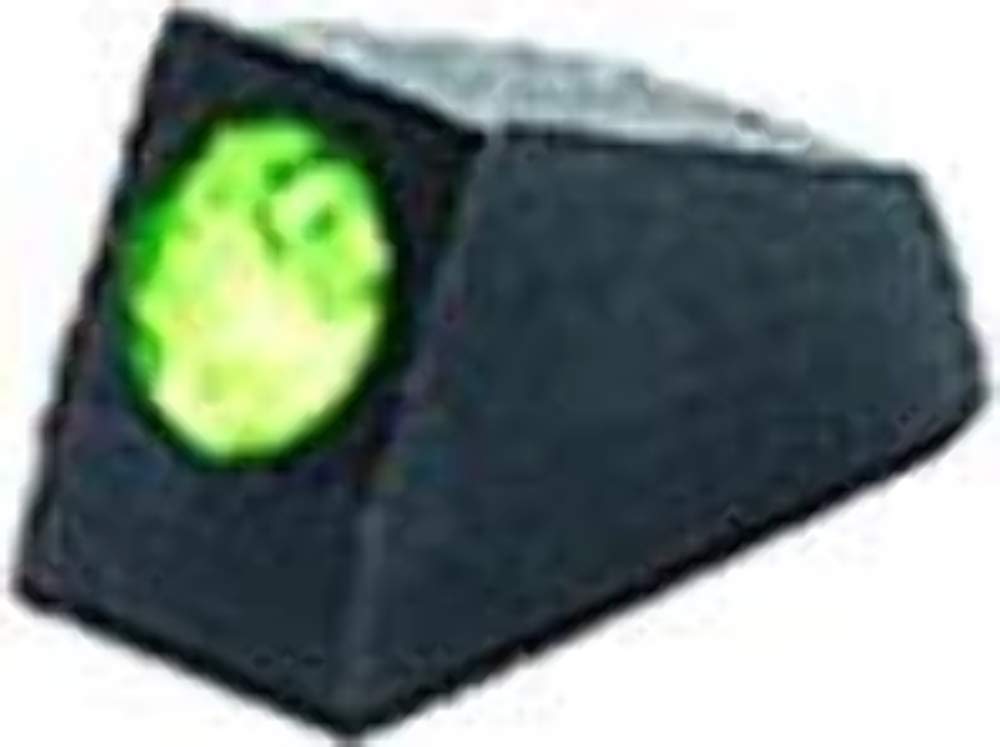 MEPRO Tru-Dot Adjustable Night Front tritium Sight Compatible with S&W K L N REV. Green tritium dots Glow on Sight self Illuminated Meprolight Fixed Metal Sights