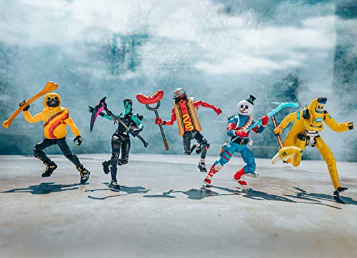 FORTNITE Legendary Series, 1 Figure Pack - 6 Inch P-1000 Collectible Action Figure - Includes 4 Interchangeable Faces, 1 Harvesting Tool, 2 Weapons, 1 Back Bling - Collect Them All