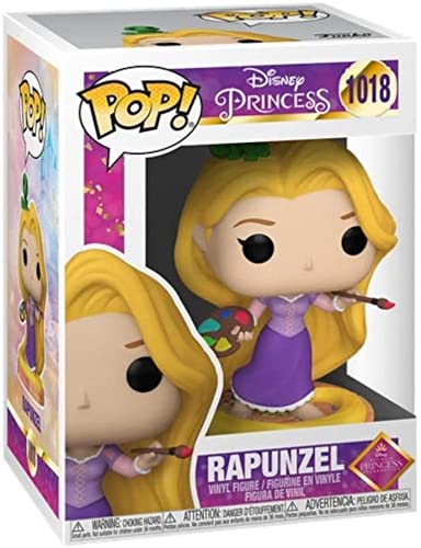Visit the Funko Store Rapunzel Pop Protector Bundle - Figurine 3.75 Inch Classic Character Ultimate Princess Collection with PET Clear Plastic Case for Collectible Vinyl Figures