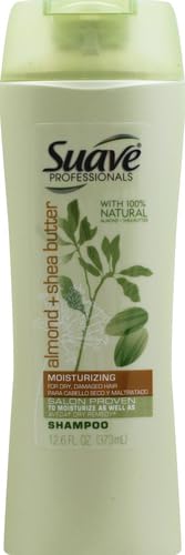 Suave Moisturizing Shampoo Almond + Shea Butter Paraben Free 12.6 oz