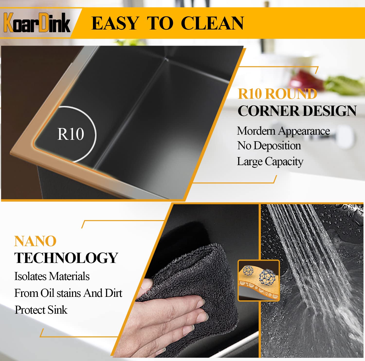 Black Kitchen Sink, Topmount Stainless Steel Bar Sink 25x18x9 Inch Drop In Single Bowl Kitchen Sink With Accessories-Sink Grid,Strainer Basket,Soap Dispenser,Drain Assembly Set For Modern Kitchen Sink