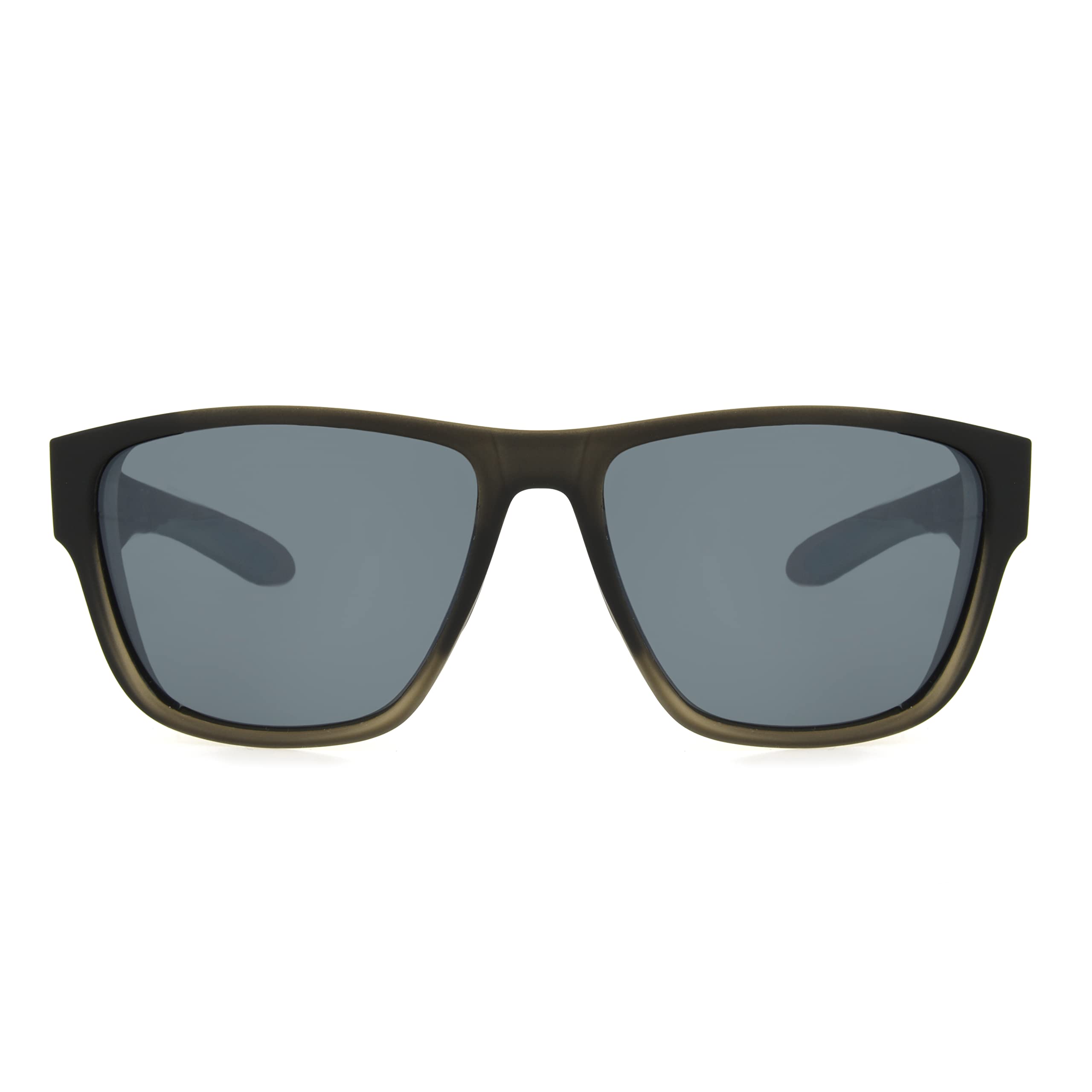 Body Glove Brosef Rectangle Sunglasses, Grey, 55 mm