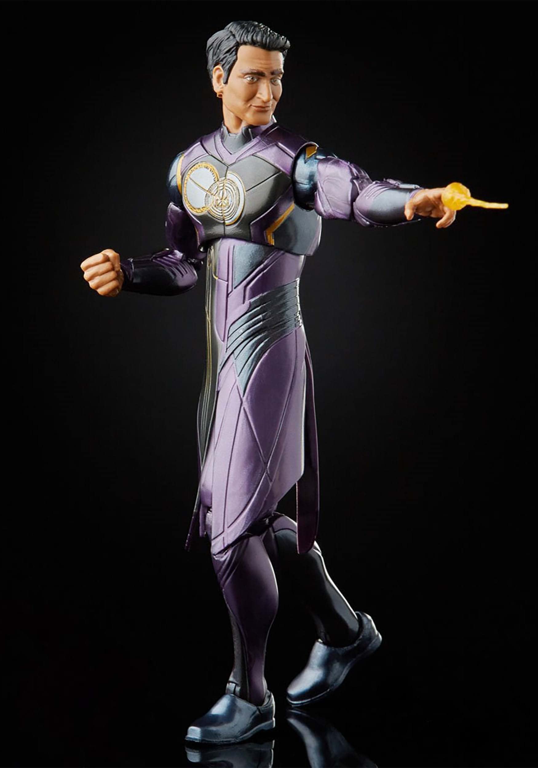 Marvel Hasbro Legends Series The Eternals 6-Inch Action Figure Toy Kingo, Movie-Inspired Design, Includes 4 Accessories, Ages 4 and Up