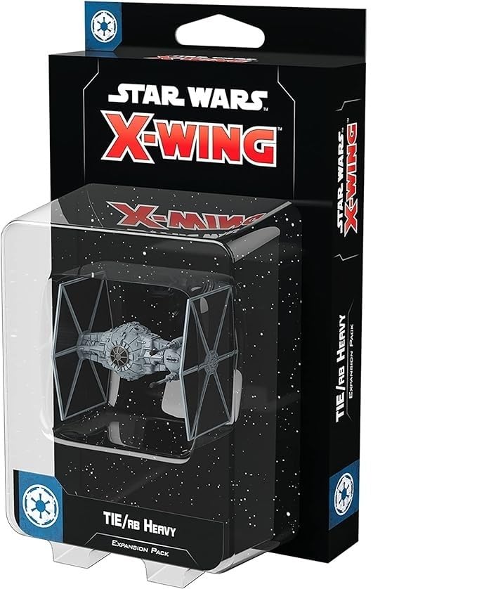 Star Wars X-Wing 2nd Edition Miniatures Game TIE/rb Heavy EXPANSION PACK - Strategy Game for Adults and Kids, Ages 14+, 2 Players, 45 Minute Playtime, Made by Atomic Mass Games