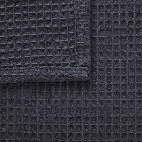 Encasa XO Quick Drying Kitchen Dish Towels Pack of 24 - Cotton - 12x12 in | Ultra Soft & Highly Absorbent Kitchen Hand Dish Cloths for Dishes & Wiping Down Countertops, Appliances and Spills - Grey