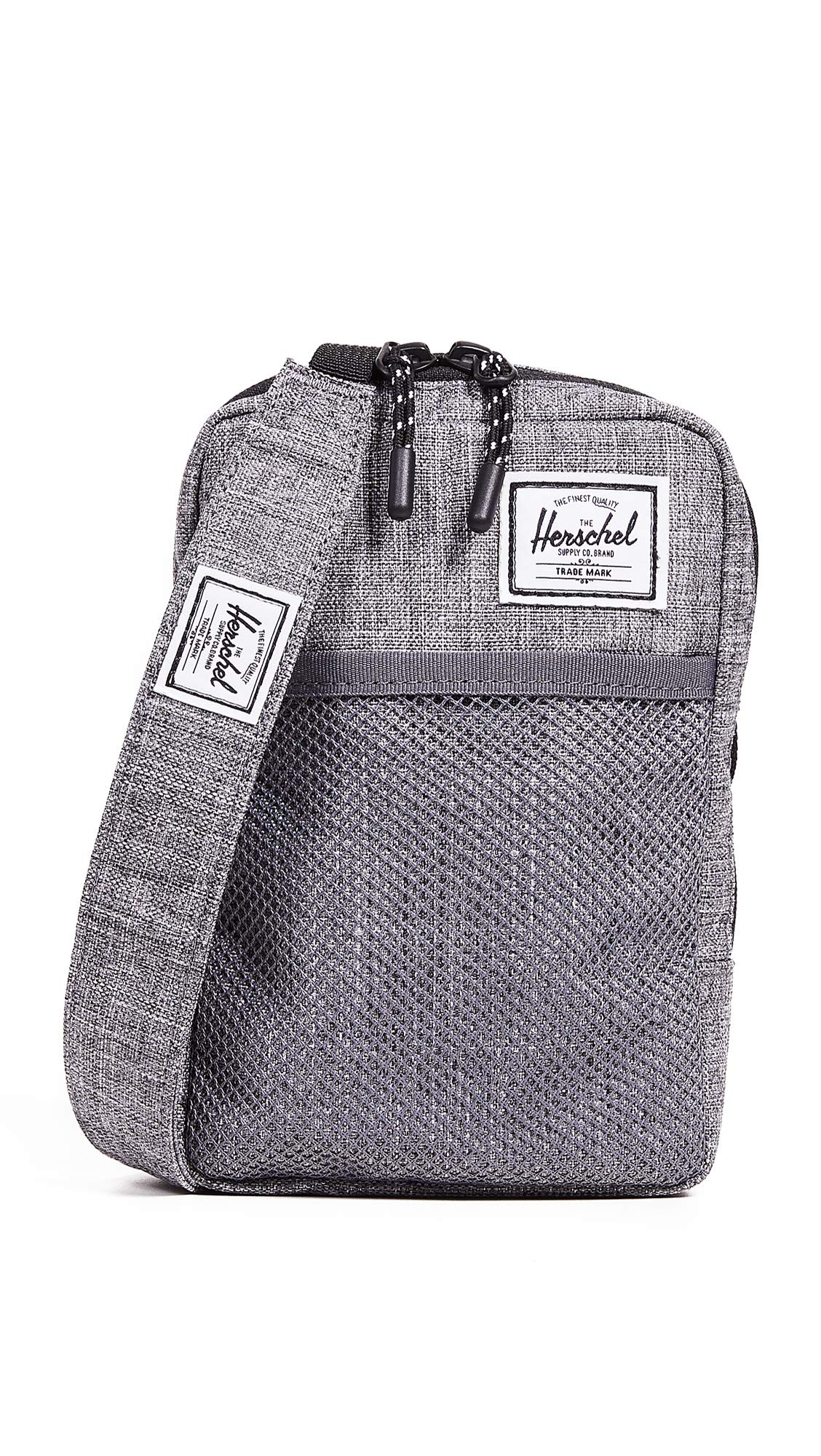 Herschel Sinclair Cross Body Bag, Raven Crosshatch, Large,10567-00919-OS