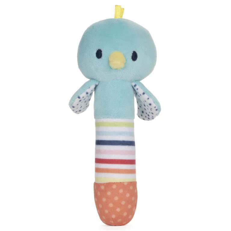 GUND Tinkle Crinkle Rattle Plush 5.5 inch (Birdie Bird)